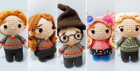 Wizarding World Characters 5in1 Bundle Patterns Wizarding World ...