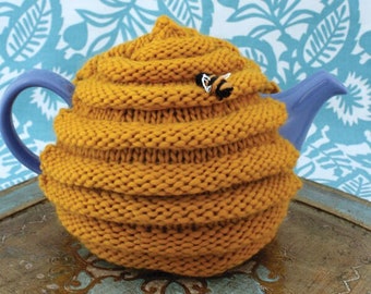 Beehive Tea Cosy Chunky Wool Knitting Pattern PDF Instant Download ...