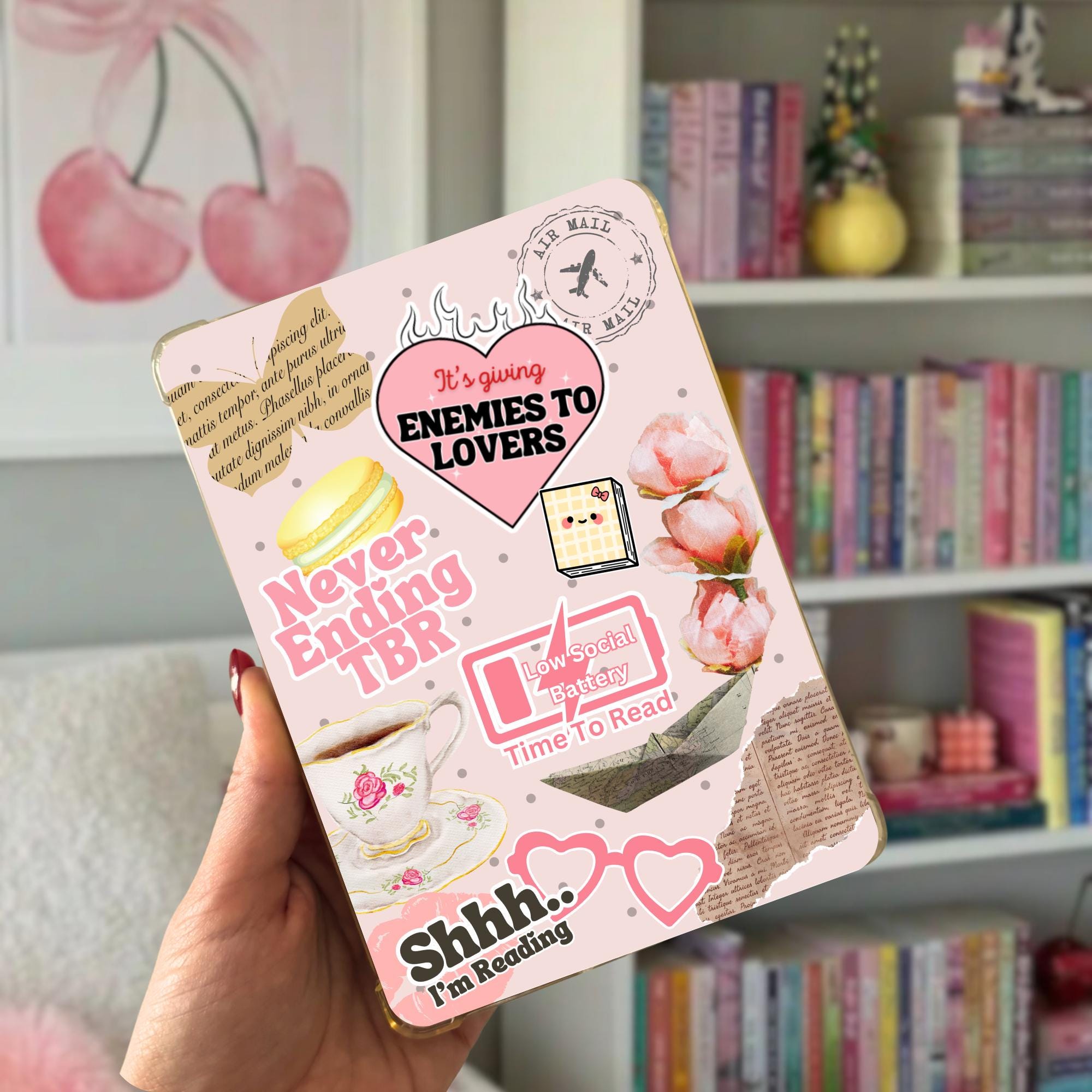 Kindle Case Insert Template: DIY Paperwhite, Scribe, Colorsoft (canva ...