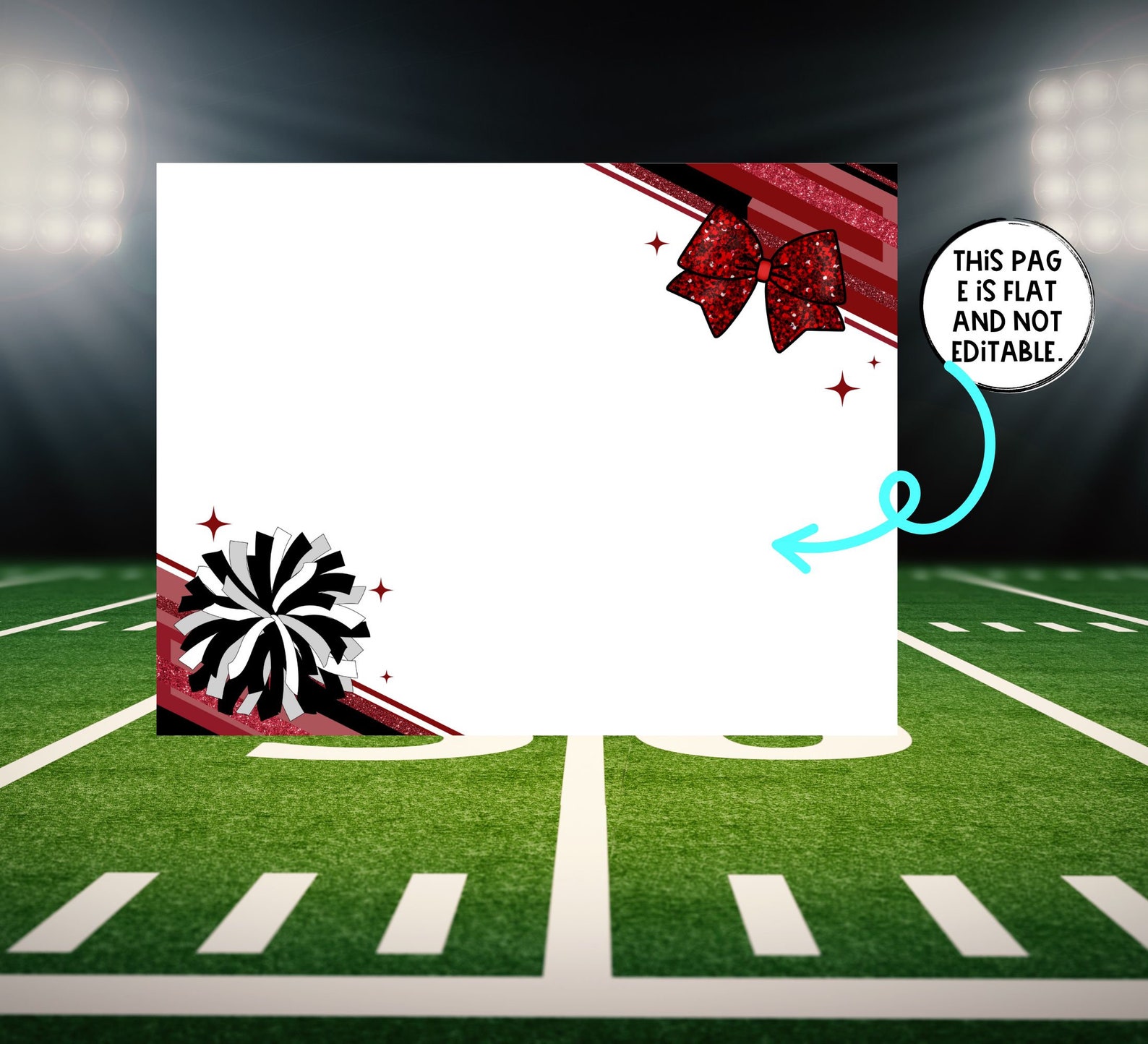 Maroon Editable Cheerleading Award Certificates| Team Cheerleader ...