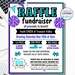 Cheerleading Raffle Fundraiser Template | Cheer Coach | Cheer ...
