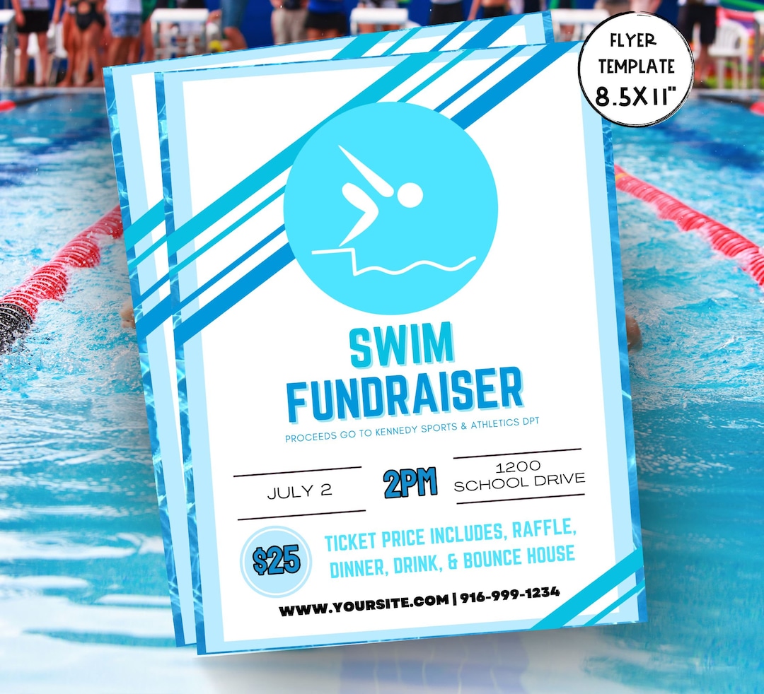 Swim Team Fundraiser | Pick a Date to Donate | School Sports Fundraiser ...