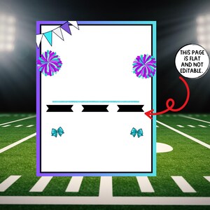 Cheerleading Raffle Fundraiser Template | Cheer Coach | Cheer ...