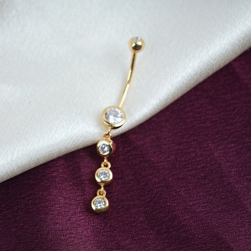 Dangle Belly Button - Etsy