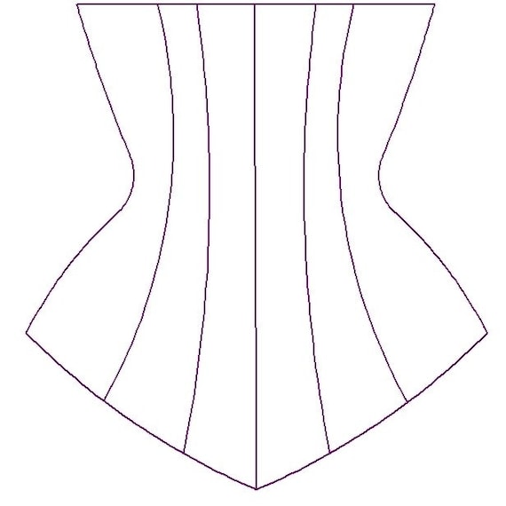 Paper Corset Template