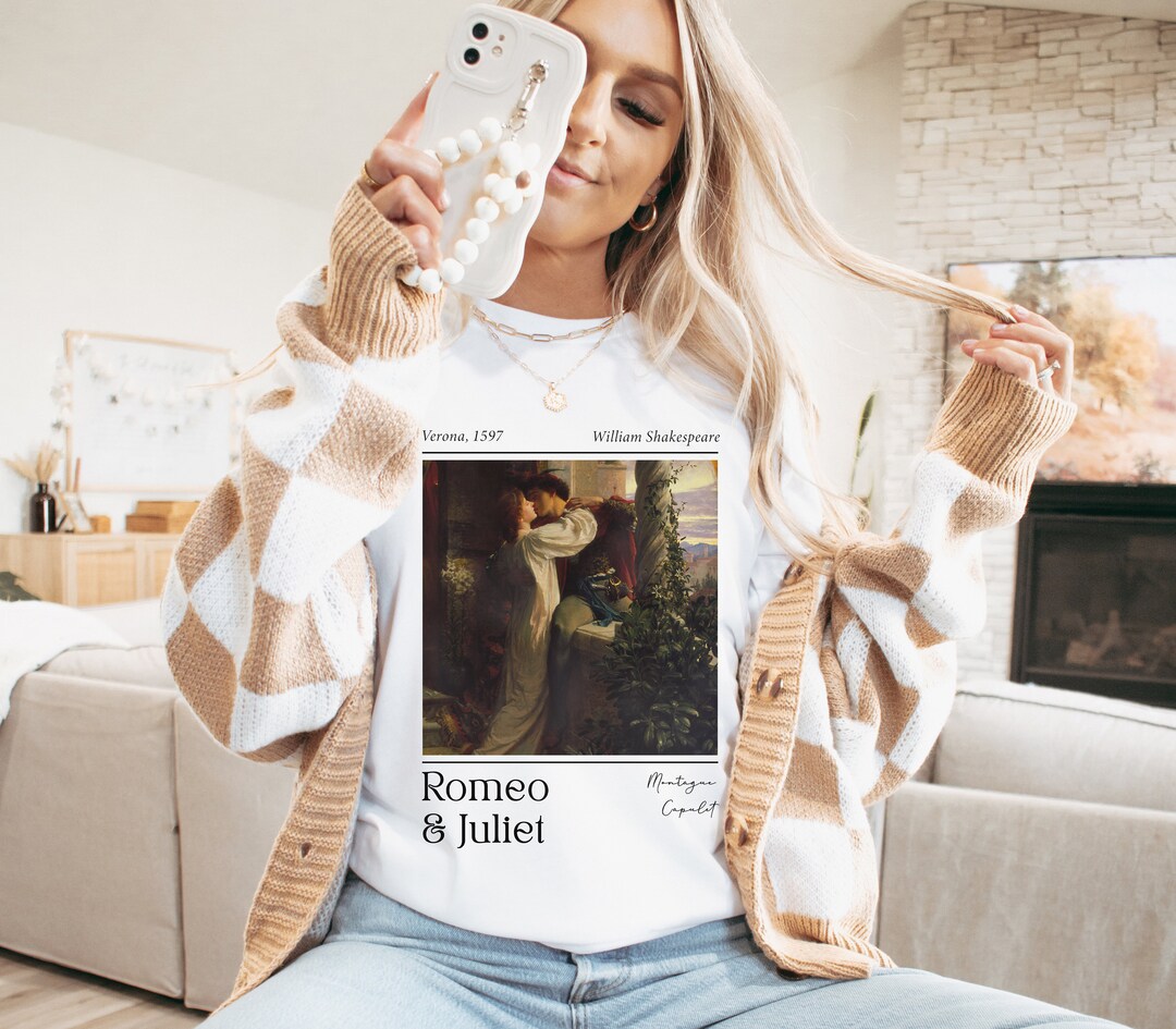 Romeo and Juliet Tshirt, William Shakespeare, Theater Lovers Shirt ...
