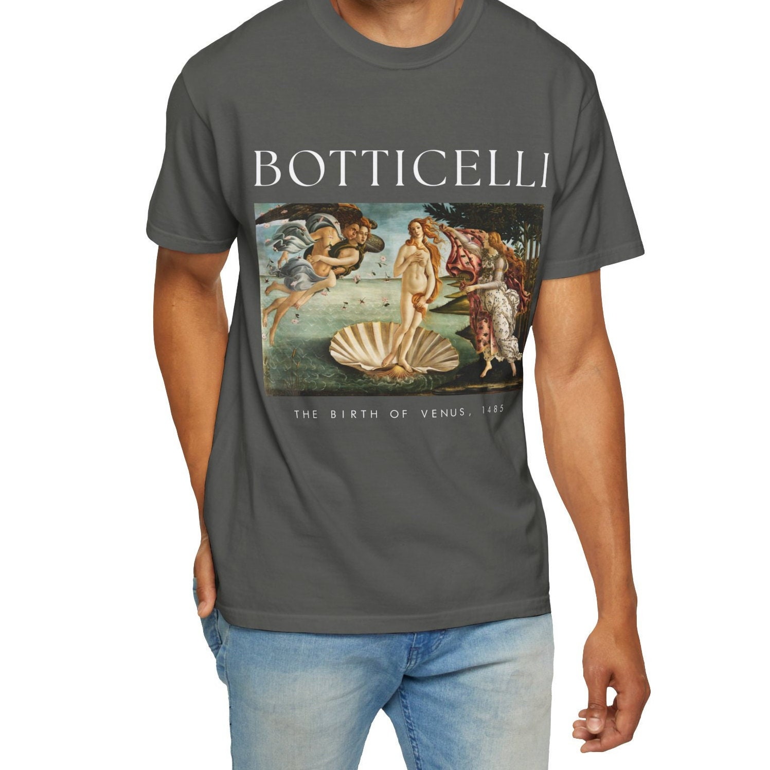 Botticelli Shirt, Birth of Venus, Artwork Tshirt, Famous Painting Shirt ...