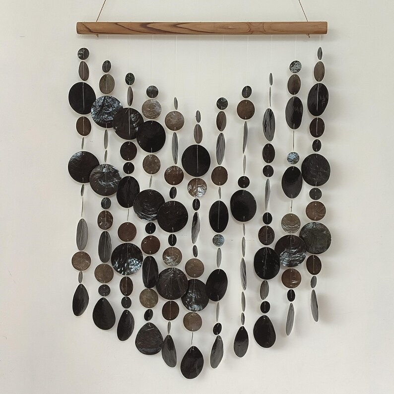 Capiz Shell Handmade Wall Decor, Capiz Wall Art, Capiz Curtain, Capiz ...