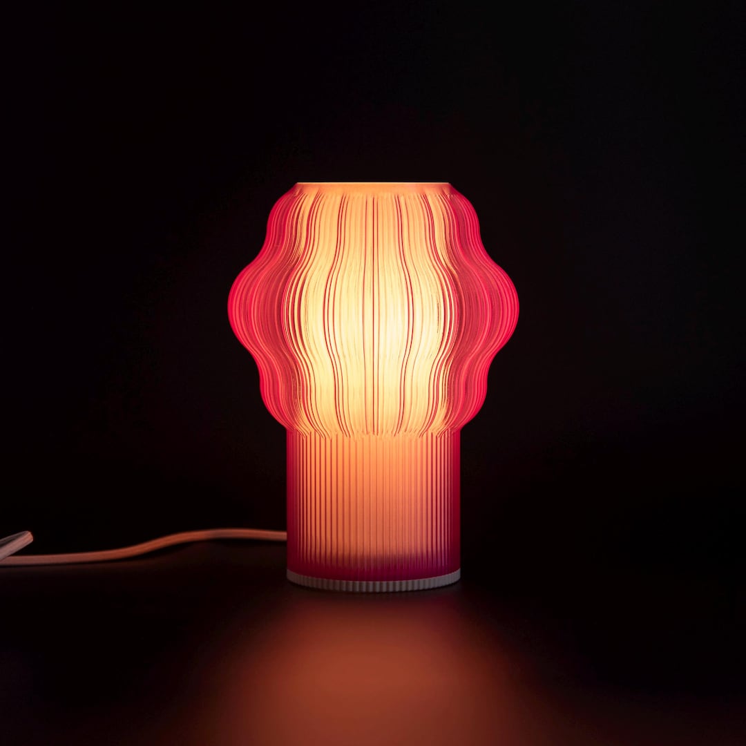 Asahi Dawn Lamp: 3D Printed Biodegradable Plastic Table Lamp - Etsy