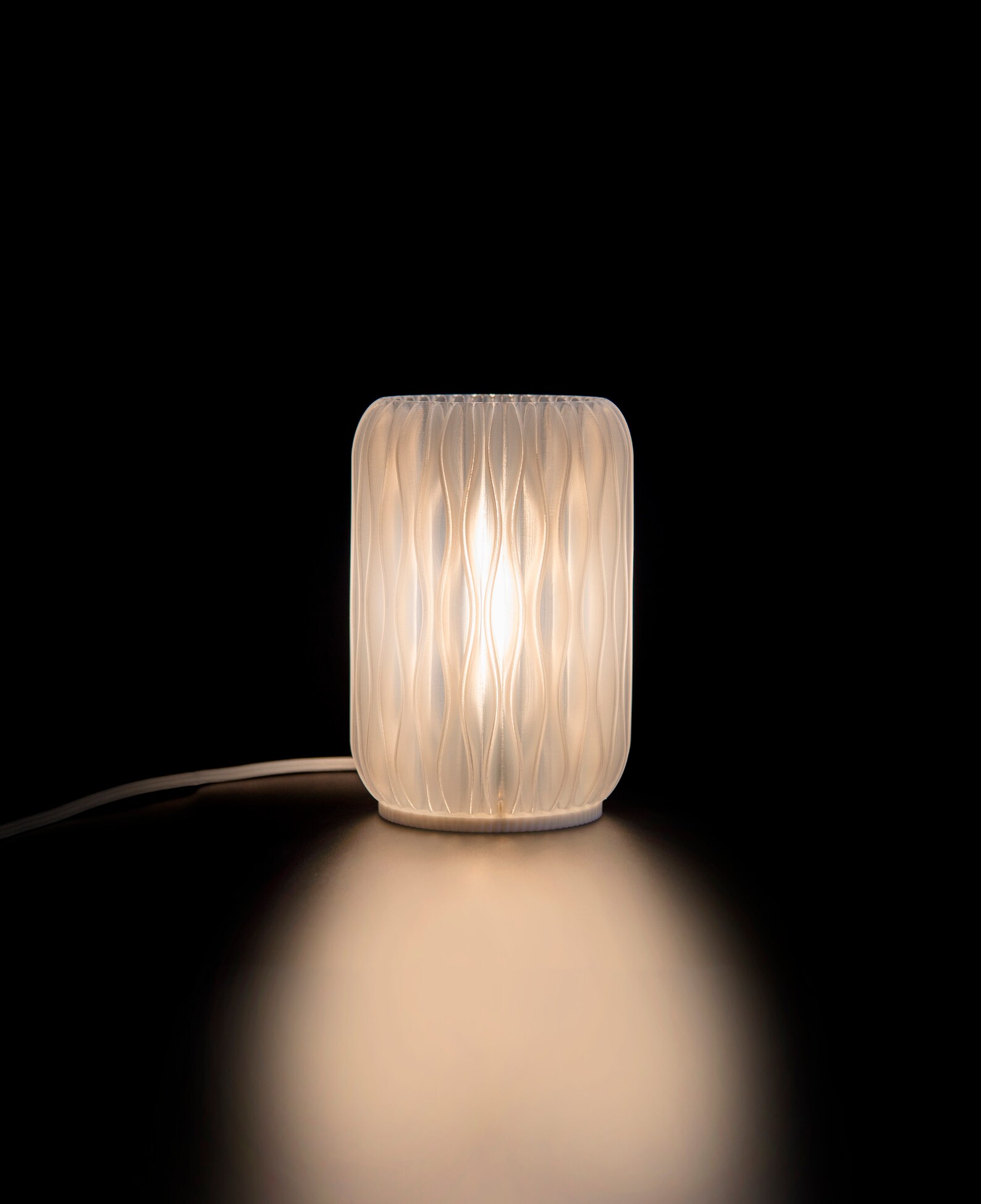 EPHYRA Lamp: 3D Printed Table Lamp With Dimmable Bulb - Etsy