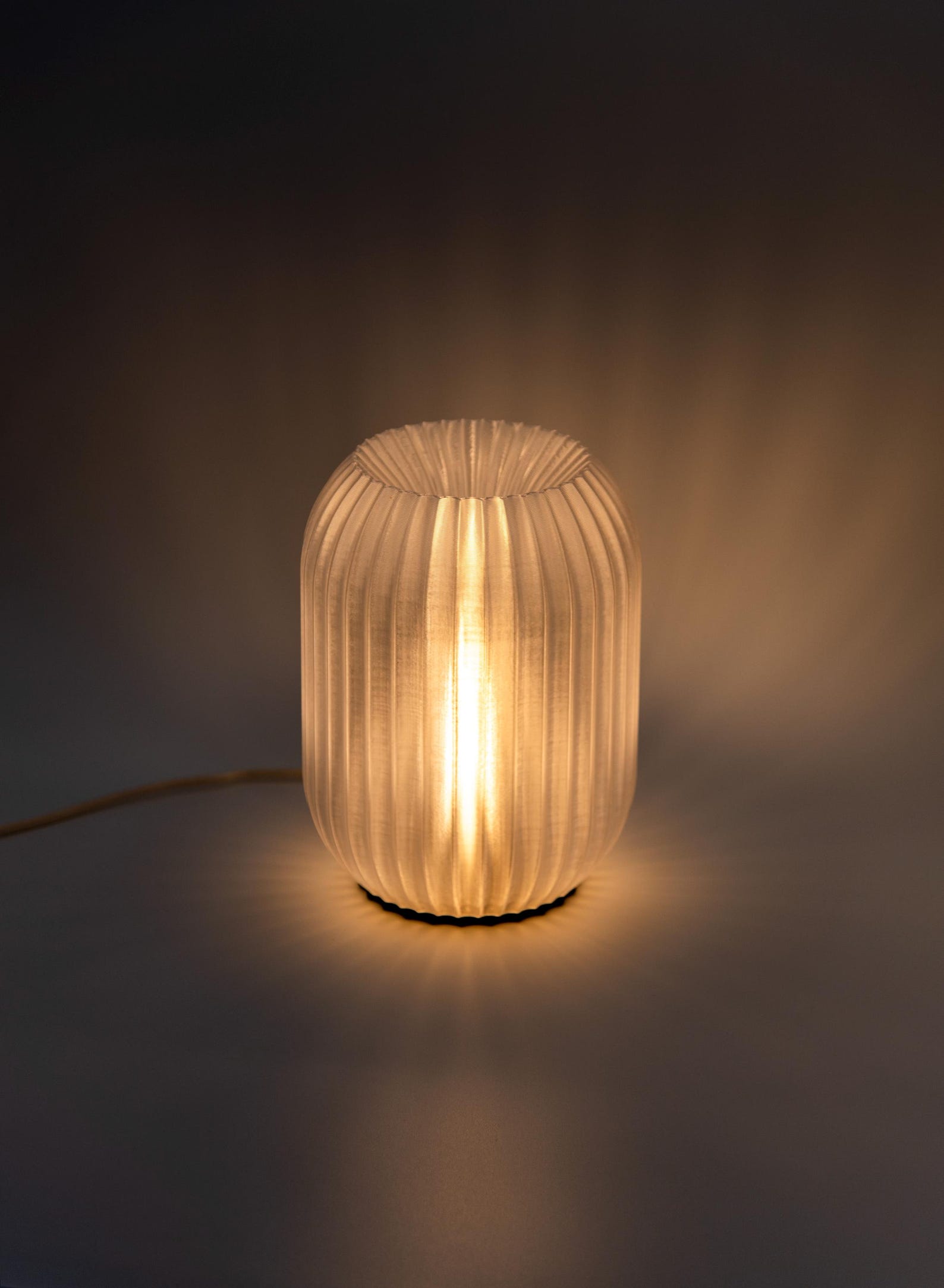 Kokoro Silken Mist Lamp: 3D Printed Table Lamp by PRISMA Lab - Etsy