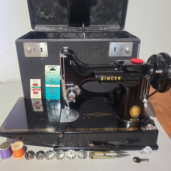 Singer Featherweight Sewing Machine - Etsy