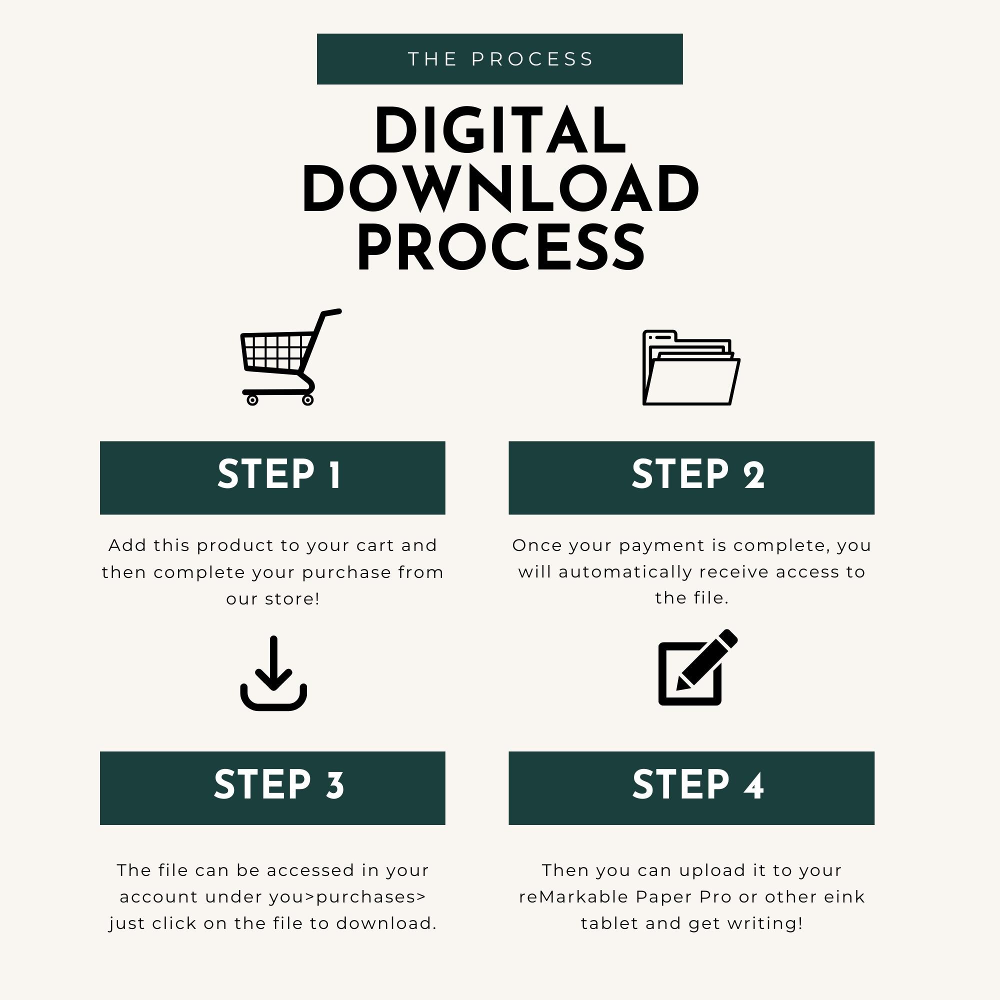 Remarkable Paper Pro Pink Tabbed Notebook - Hyperlinked Notebook to ...