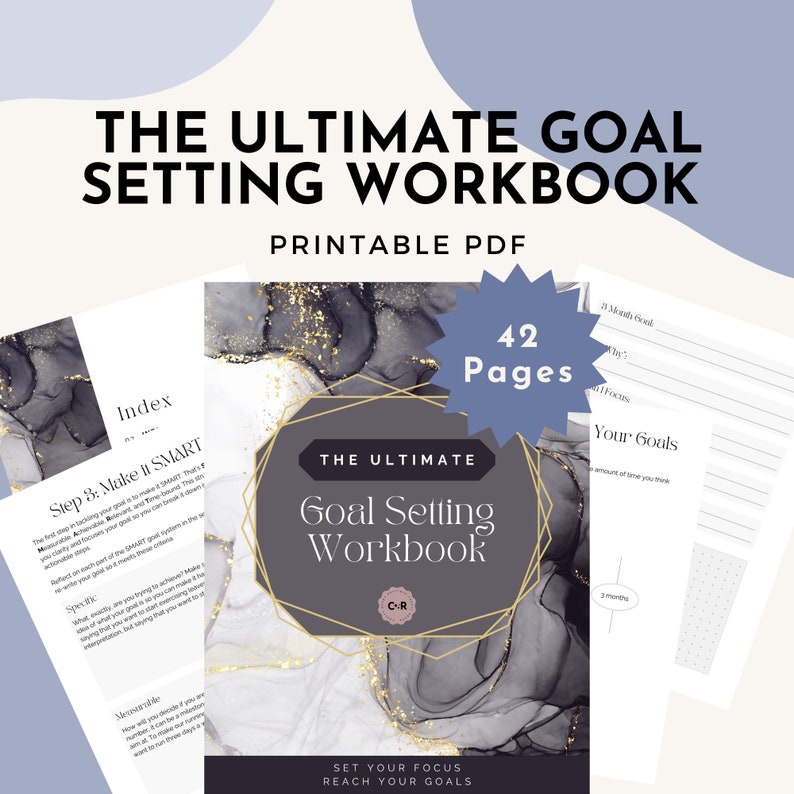 Ultimate Goal Setting Workbook - 9 Steps to Achieving Your Dreams ...