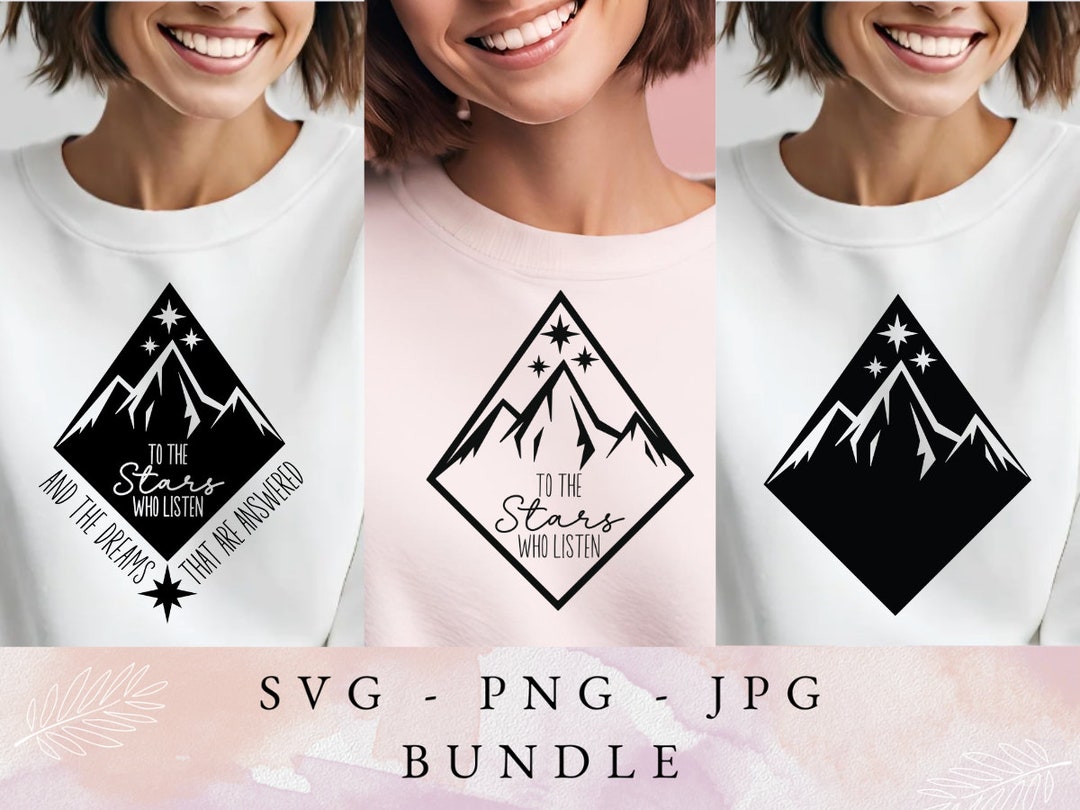 ACOTAR SVG Bundle, Acotar-inspired Design, Acotar Sweatshirt, Acotar ...