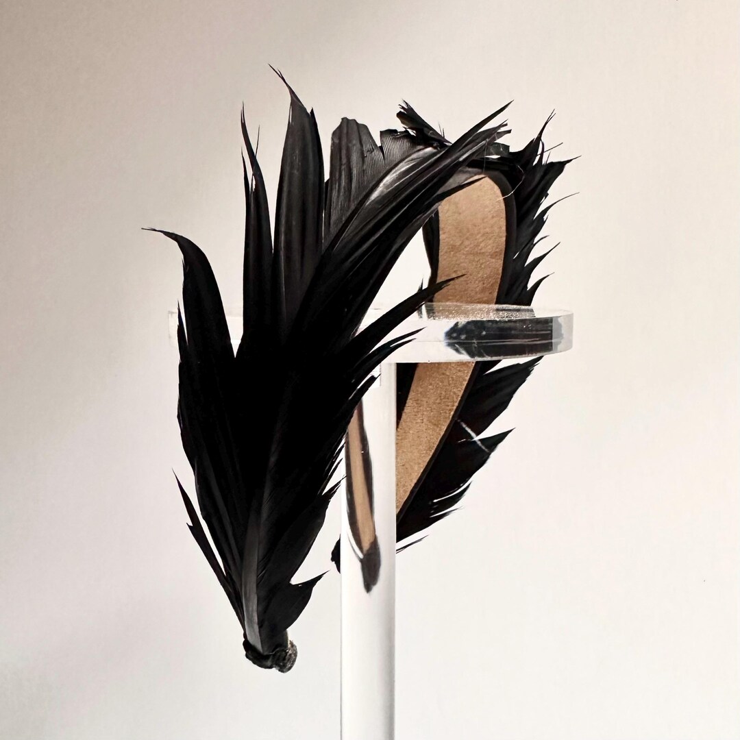 Feather Headband – Fascinator Crown | Luxury Statement Headpiece for ...