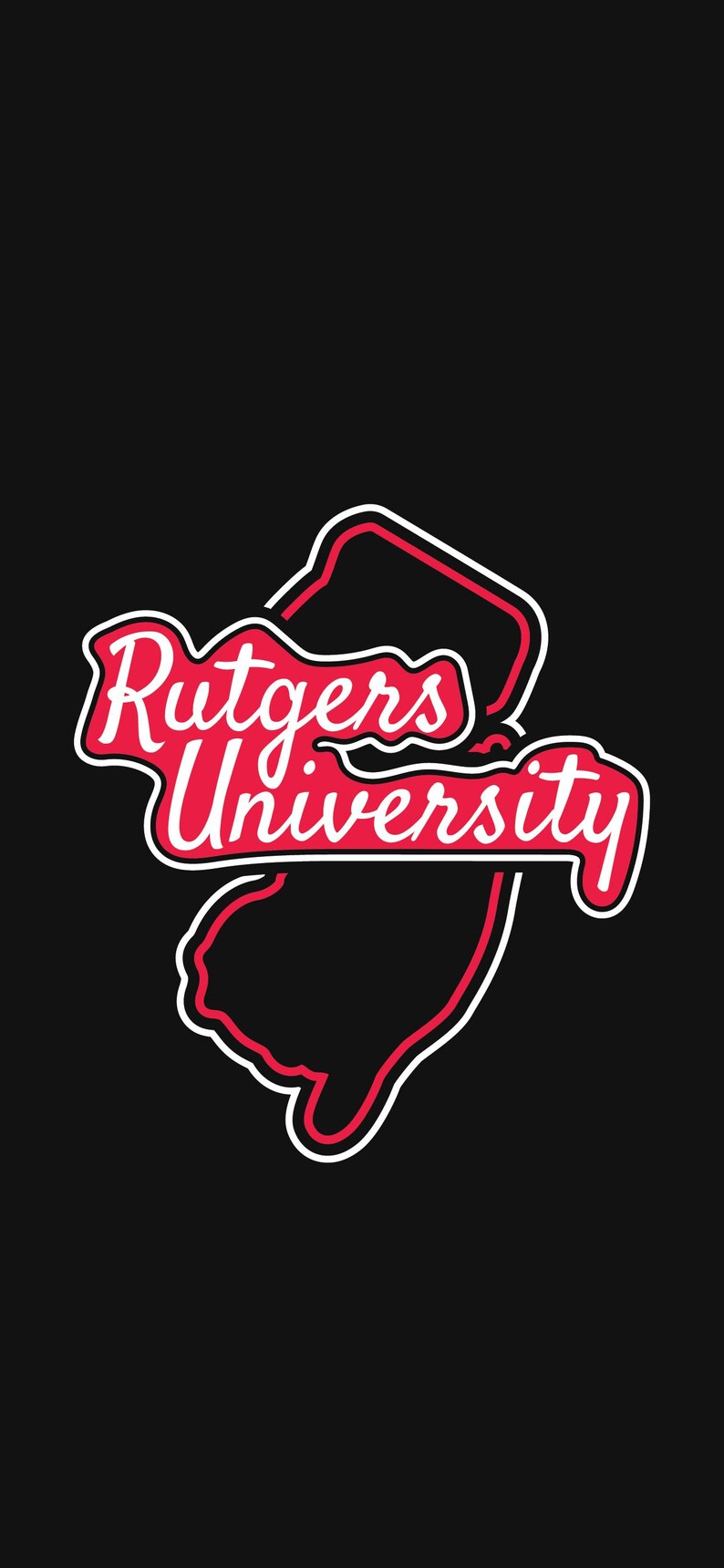 Rutgers University New Jersey Phone Background - Etsy