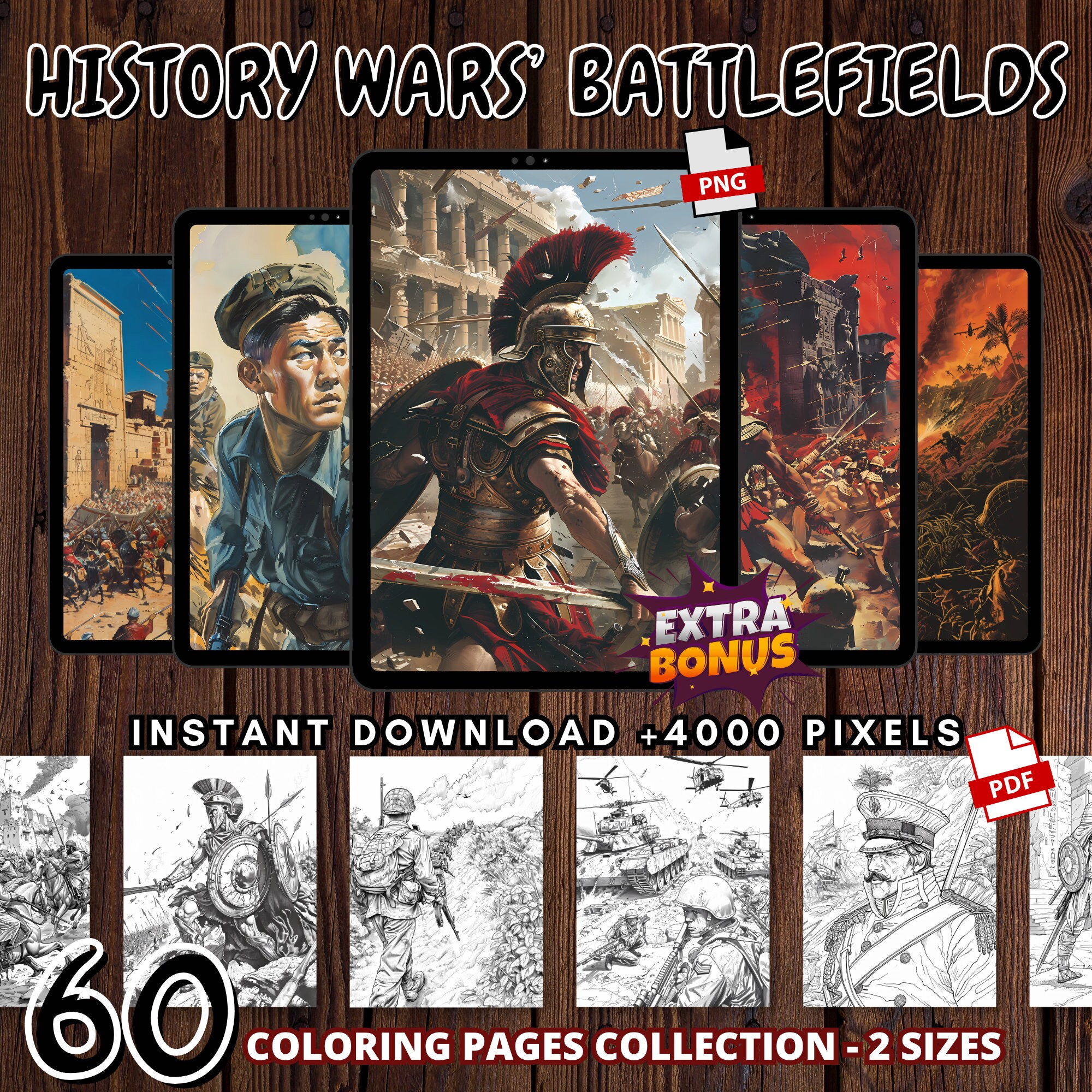 History Wars' Battlefields Coloring Pages, Hidden Stories of Army ...