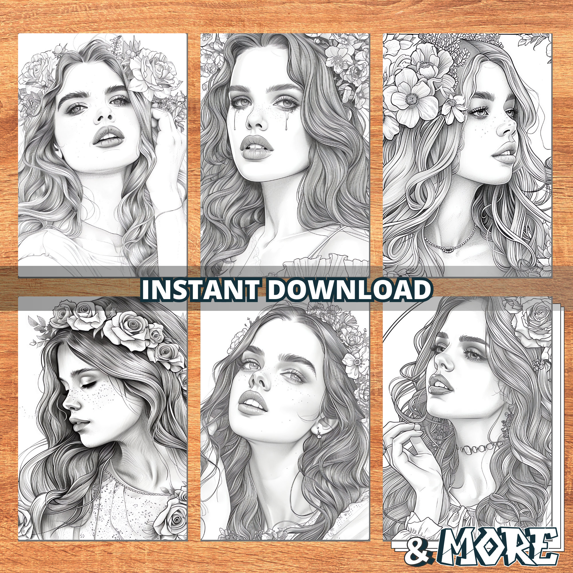 Dreams' Beautiful Girls Coloring Pages Collection for That Girl, PDF ...