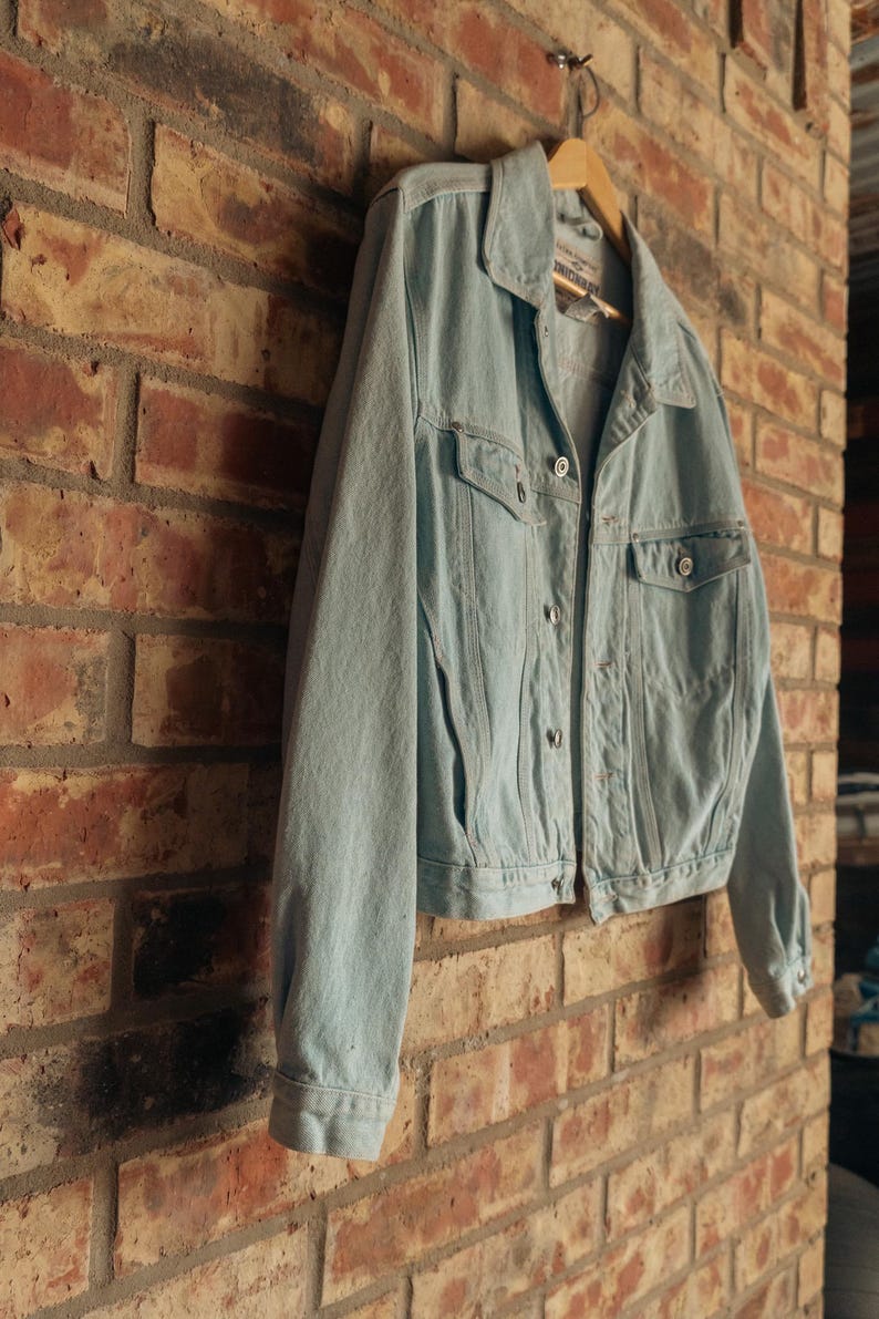 Vintage Union Bay Light Wash Denim Jacket - Etsy