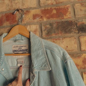 Vintage Union Bay Light Wash Denim Jacket - Etsy
