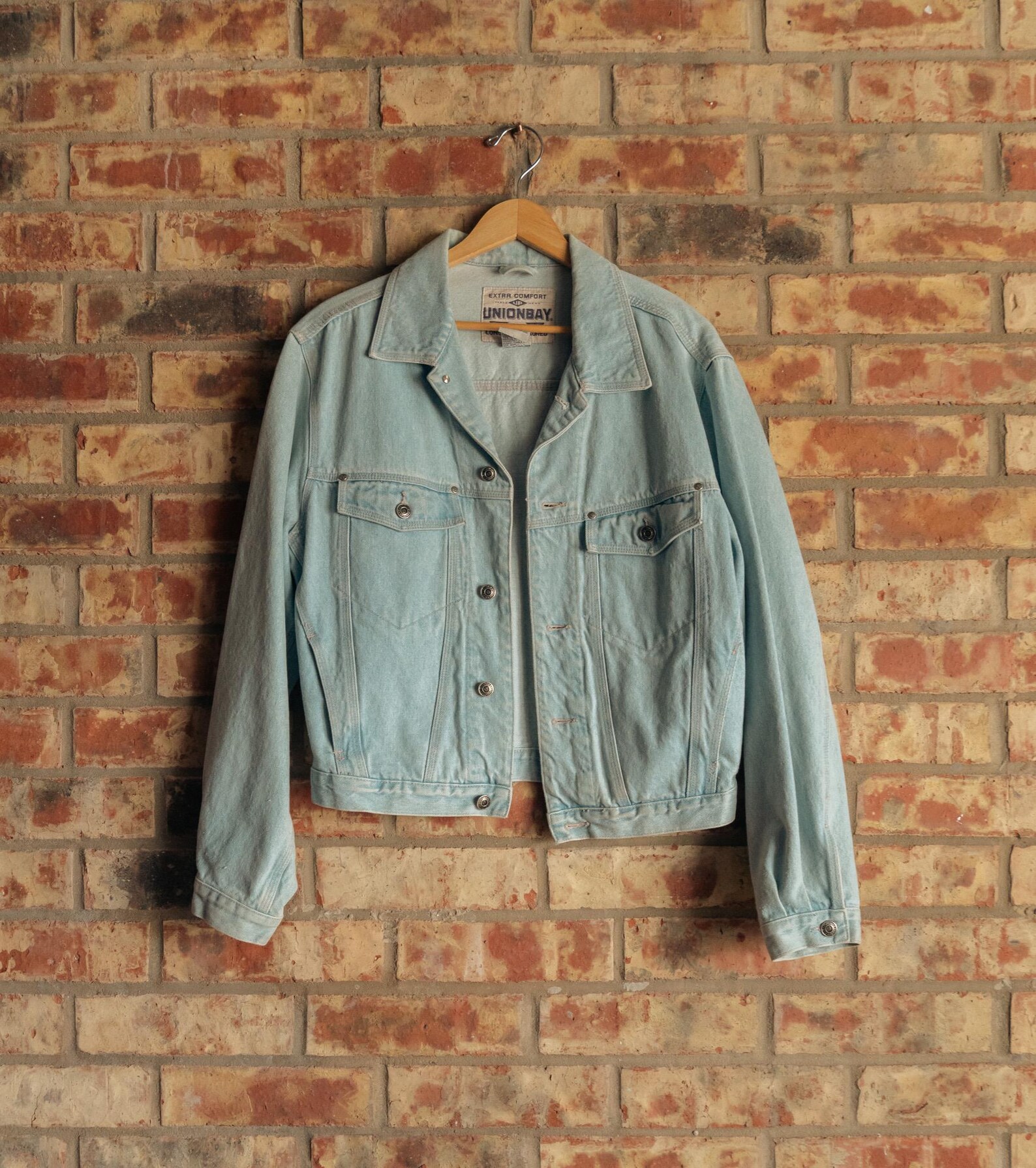Vintage Union Bay Light Wash Denim Jacket - Etsy