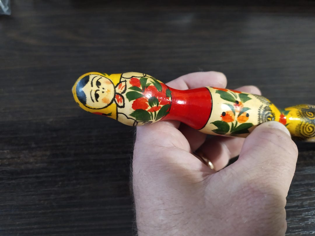 Vintage Soviet Souvenir Pencil in the Form of Matryoshka Exclusive USSR ...