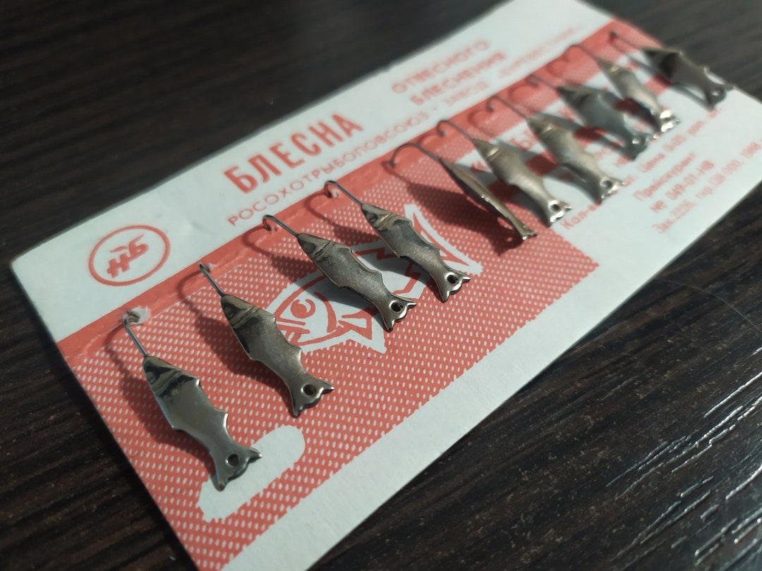 Soviet Spinner "rybka2" Sheer Bait for Fish USSR 1988 Fishing Tackle ...