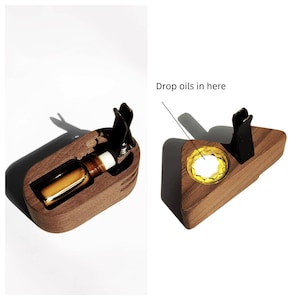Car Diffuser Essential Oil Diffuser Car Decor Wood Diffuser Car ...