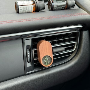 Car Diffuser Essential Oil Diffuser Car Decor Wood Diffuser Car ...
