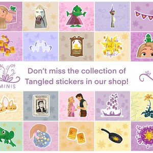 Rapunzel Tower, Tangled, Digital Sticker, PNG, PDF, SVG - Etsy