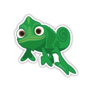 Pascal, Tangled, Digital Sticker, PNG, PDF, SVG - Etsy
