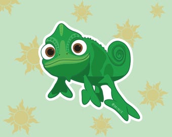 Pascal, Tangled, Digital Sticker, PNG, PDF, SVG - Etsy