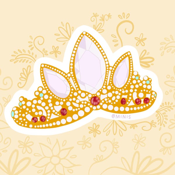 Rapunzel Crown - Etsy