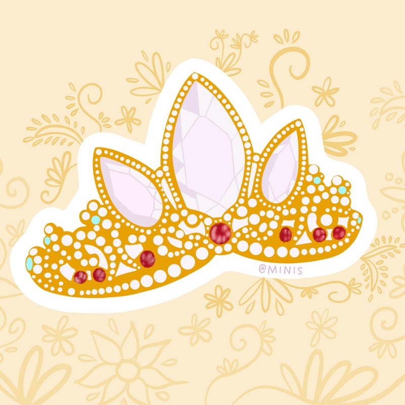 Rapunzel Tiara - Etsy