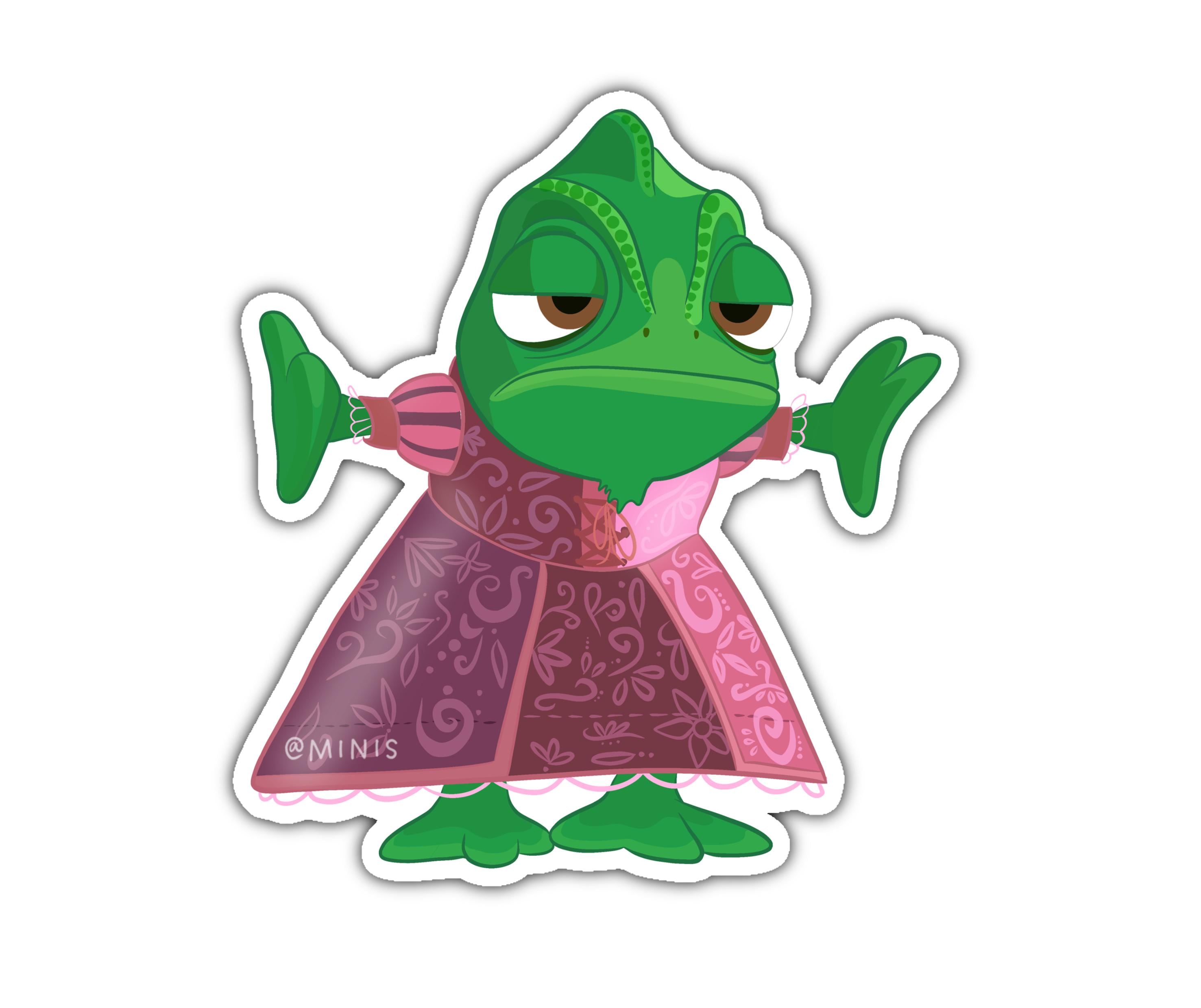 Pascal, Rapunzel, Tangled, Digital Sticker, PNG, PDF, SVG - Etsy