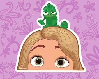 Pascal, Tangled, Digital Sticker, PNG, PDF, SVG - Etsy