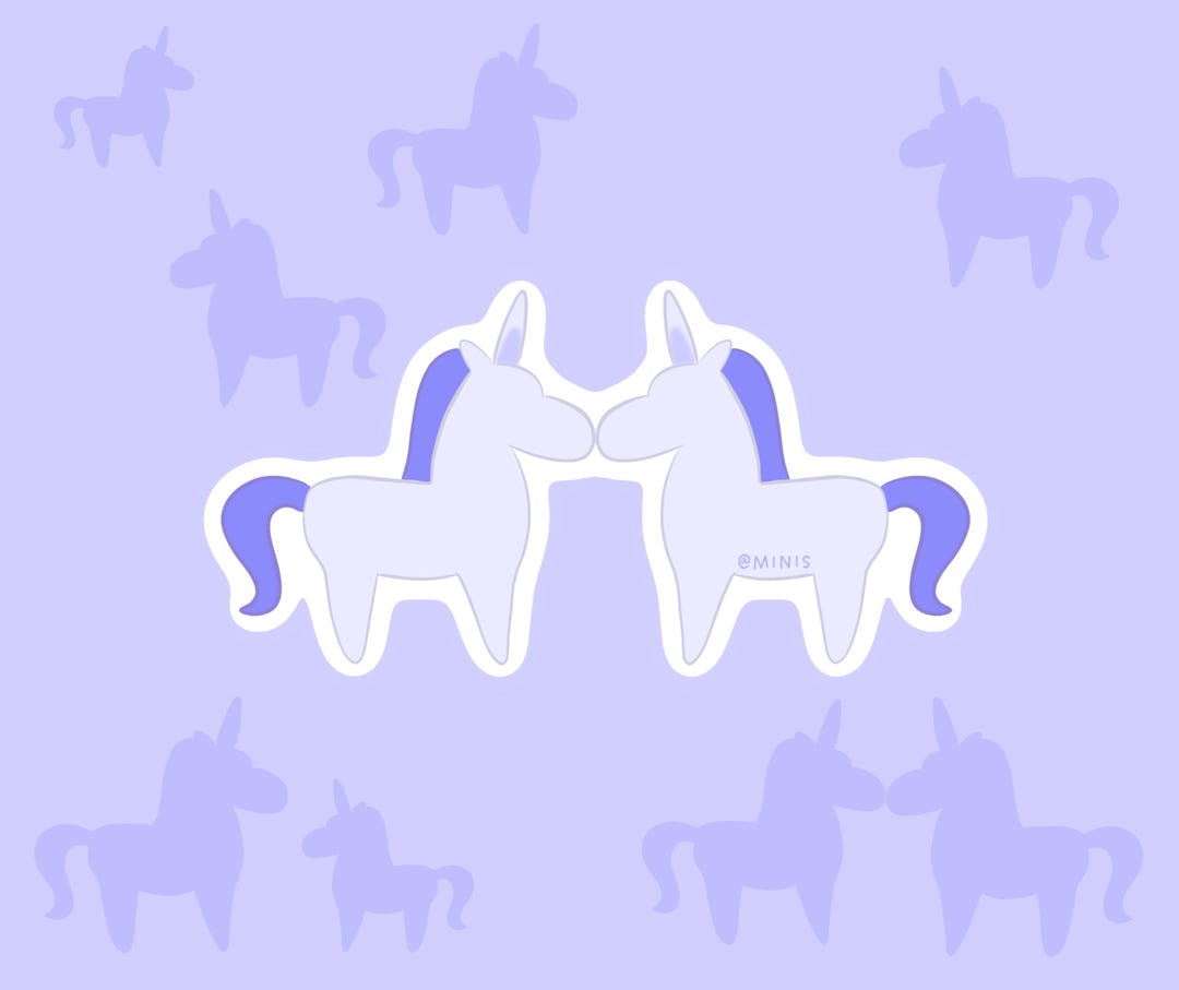 Tangled Unicorns, Rapunzel, Digital Sticker, PNG, PDF - Etsy