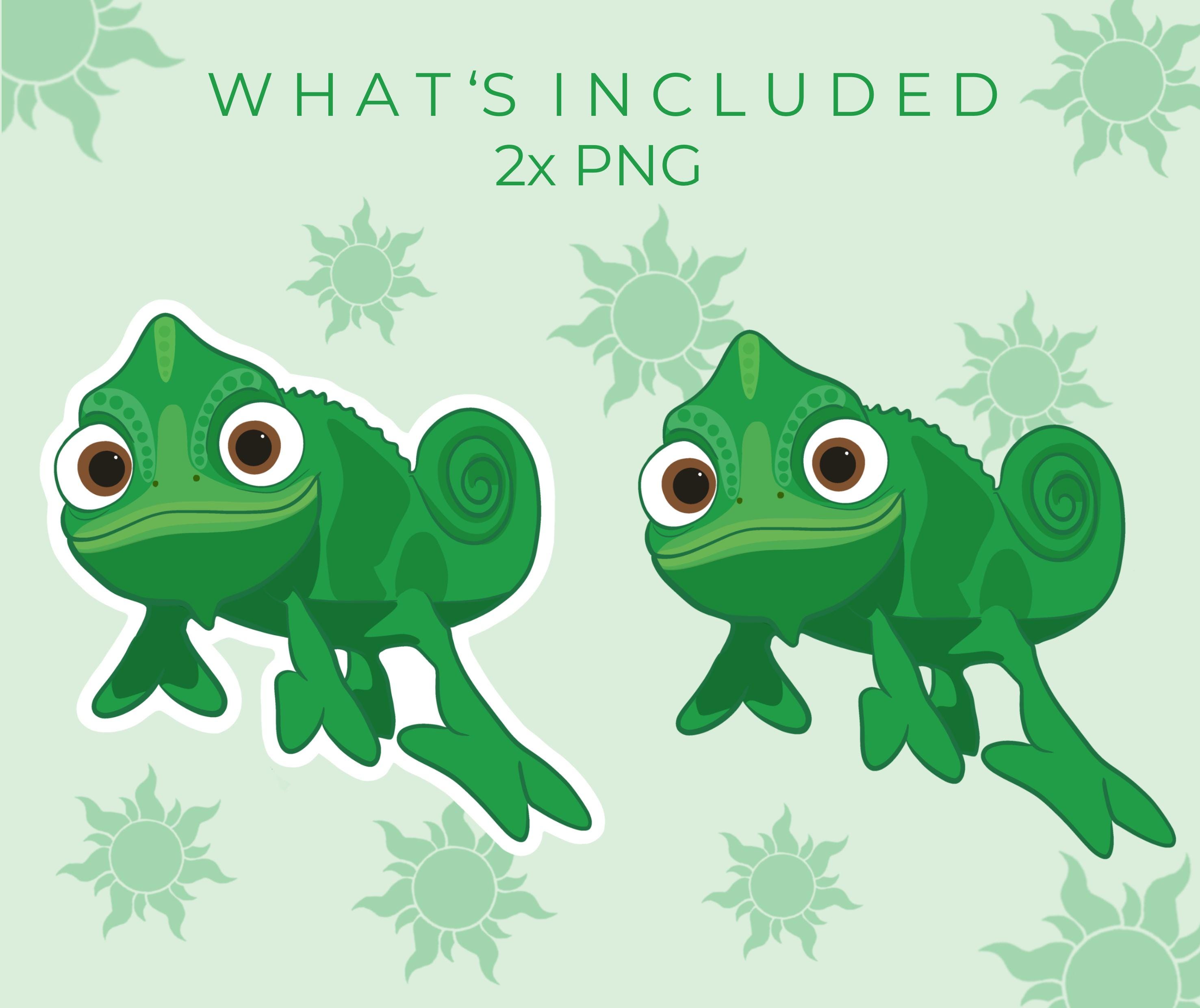 Pascal, Tangled, Digital Sticker, PNG, PDF, SVG - Etsy