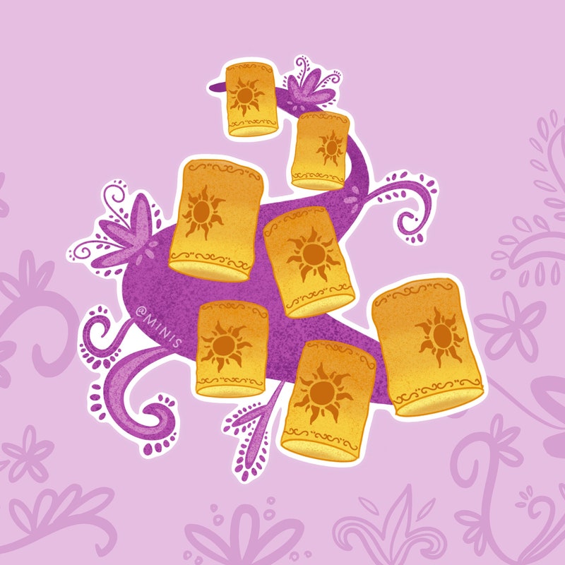 Tangled Stickers - Etsy