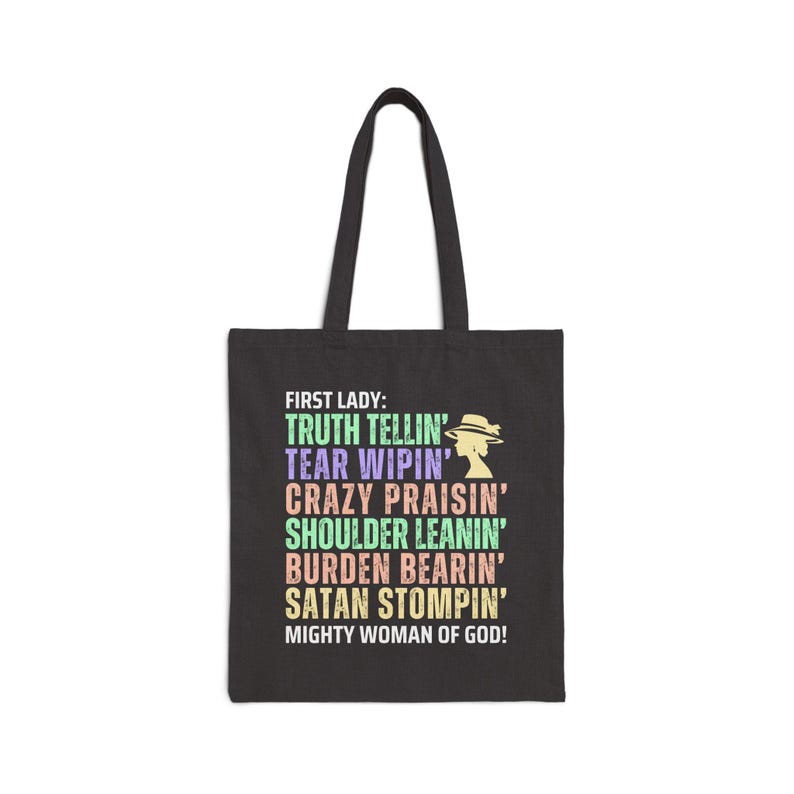Pastor Wife First Lady Appreciation Gift, Christian Cotton Canvas Bible ...