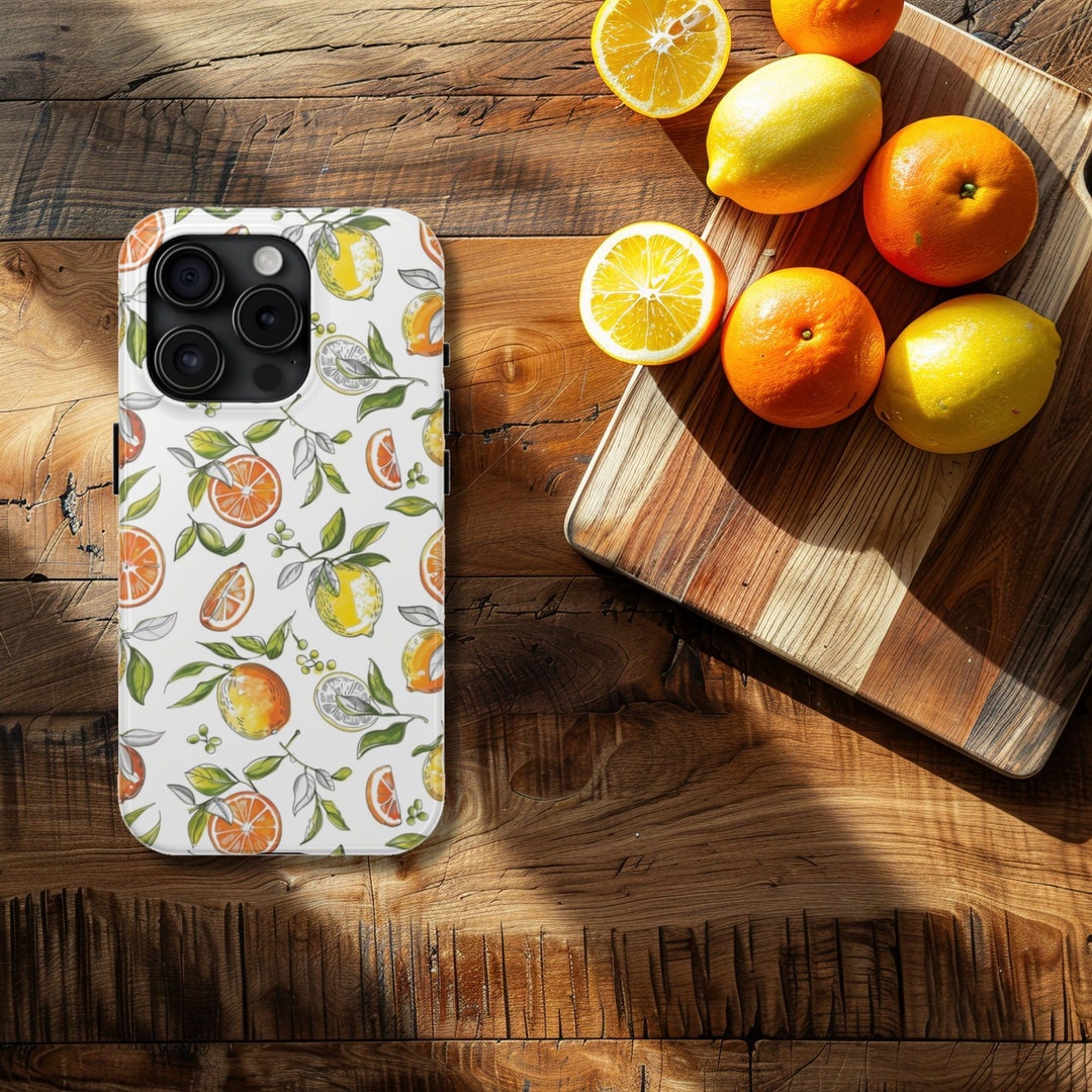 Citrus Fruits Phone Case for iPhone 15 14 13 12 11 Pro Max 8 7 Plus X ...