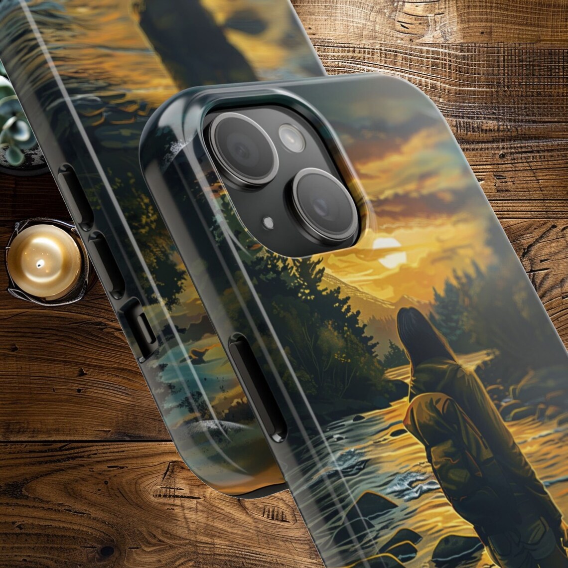 Trekking and Hiking Phone Case for iPhone 16 15 14 13 12 11 Pro Max ...