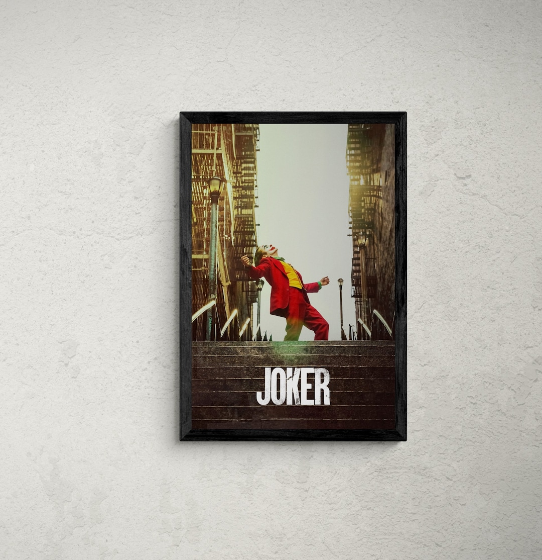 4 Joker Posters / DC Posters Downloadable and Printable Posters - Etsy