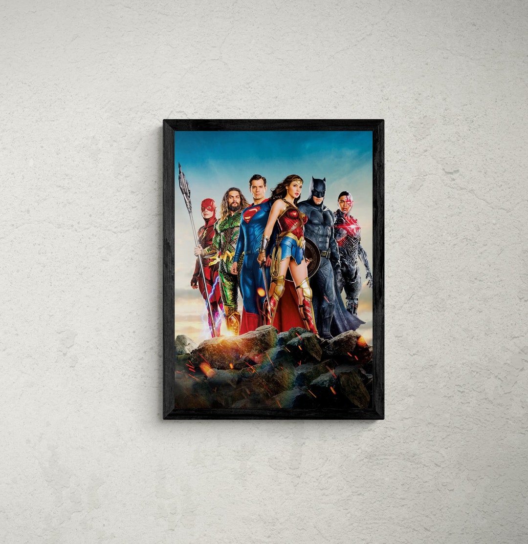 Justice League Posters X4/ DC Posters Downloadable and Printable ...