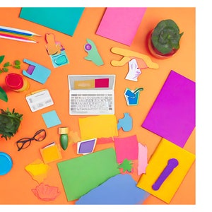 Different | Clipart | Photo Camera | Shapes | Pinky | Orange ...