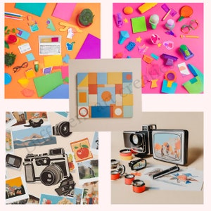 Different | Clipart | Photo Camera | Shapes | Pinky | Orange ...
