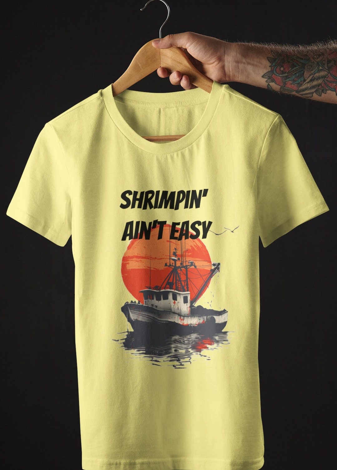 Shrimpin' Ain't Easy - Etsy
