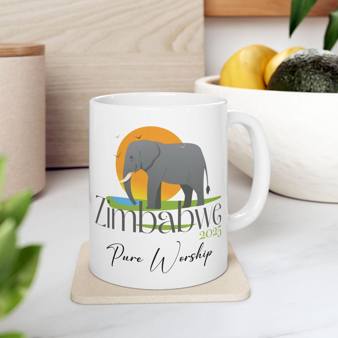 Zimbabwe Mug, Special Convention Mug, Zimbabwe 2025, JW Gifts ...