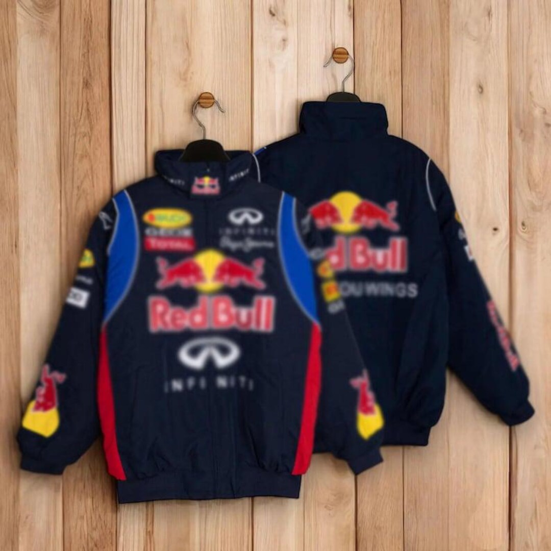 Red Bull Racing F1 Jacket, Red-bull Racing Jacket for Men,formula F1 ...